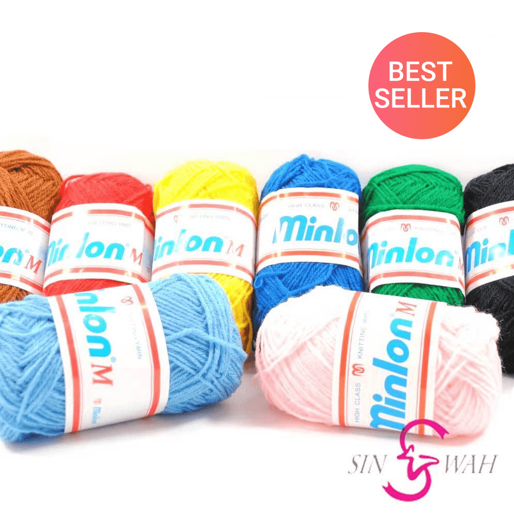 Sin Wah Online - Minlon® M Crochet Knitting (Single Colour)